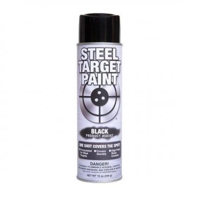Black Steel Target Paint - MGM Targets