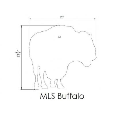 MLS Reduced Size North American Big Game Animal Shapes