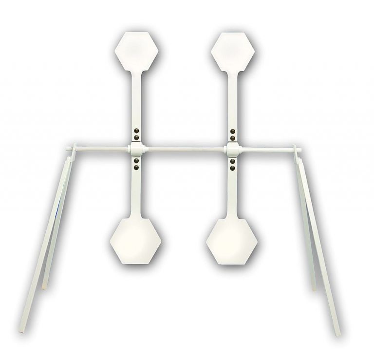 Double Spinner Target - MGM Targets - Steel Spinner Target