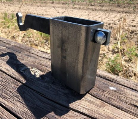 BC-C Zone® target with NEW and IMPROVED "no weld" 2x4 bracket and Base ...