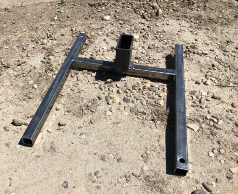 BC-C Zone® target with NEW and IMPROVED "no weld" 2x4 bracket and Base ...