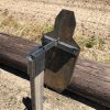 BC-C Zone® target with NEW and IMPROVED "no weld" 2x4 bracket and Base ...