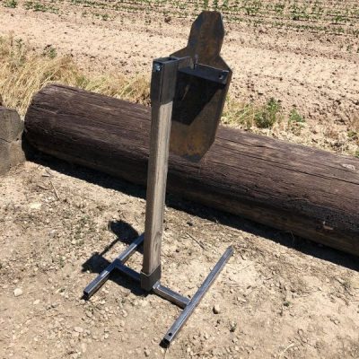 BC-C Zone® target with NEW and IMPROVED "no weld" 2x4 bracket and Base ...