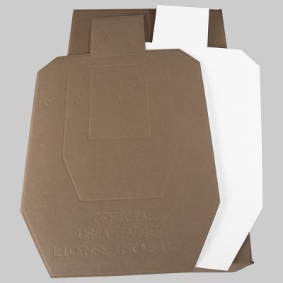 USPSA/IPSC Cardboard Targets (Official Size & Scoring Perforations ...